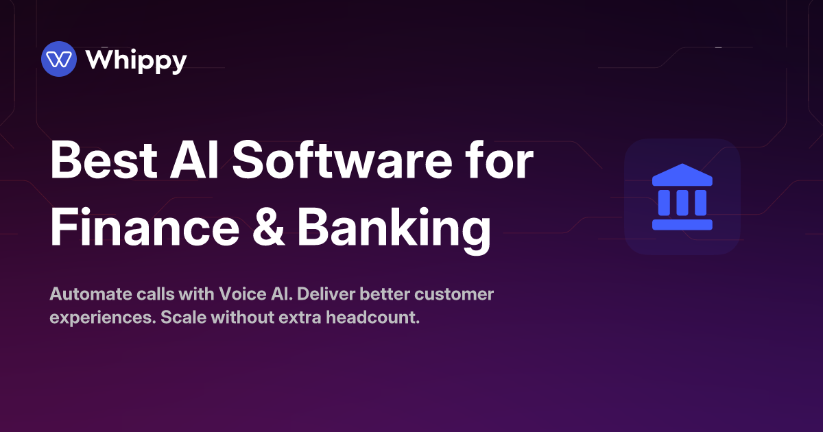 Best AI Software for Finance & Banking Guide
