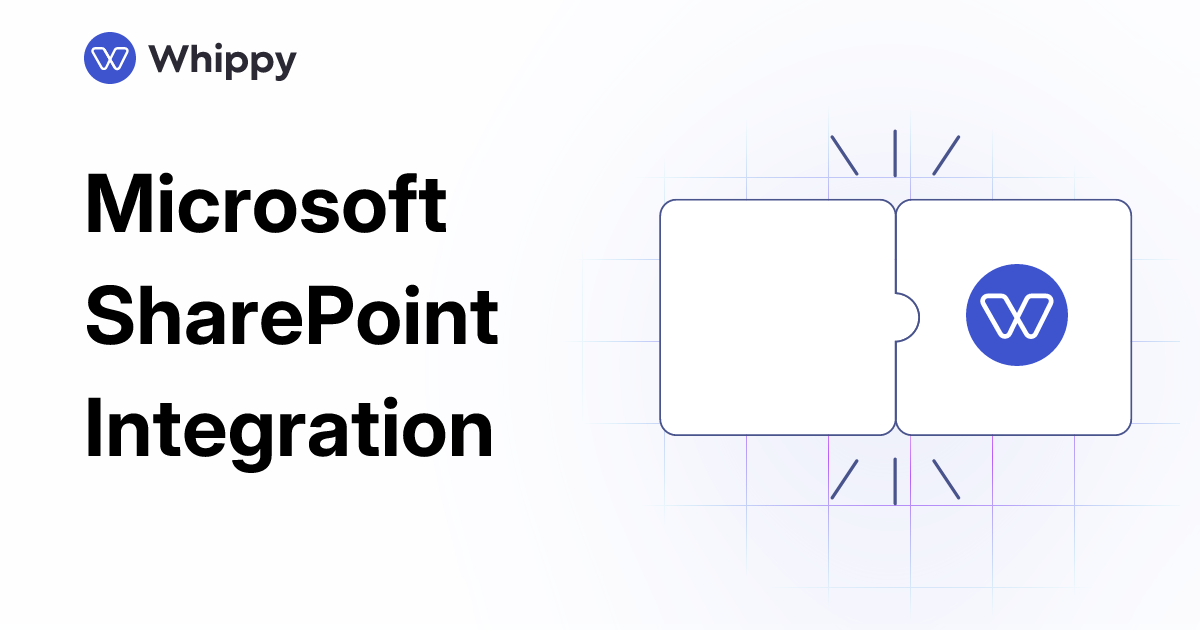 Whippy Microsoft SharePoint integration