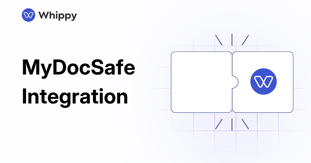 Whippy MyDocSafe integration