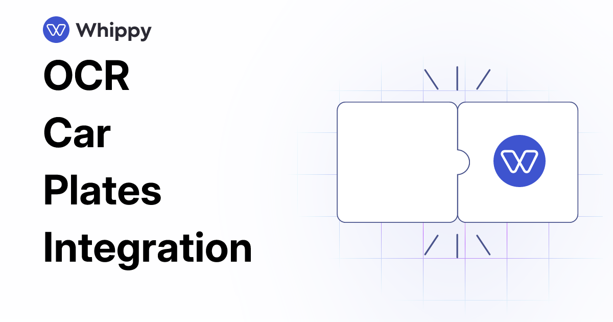 Whippy OCR Car Plates integration