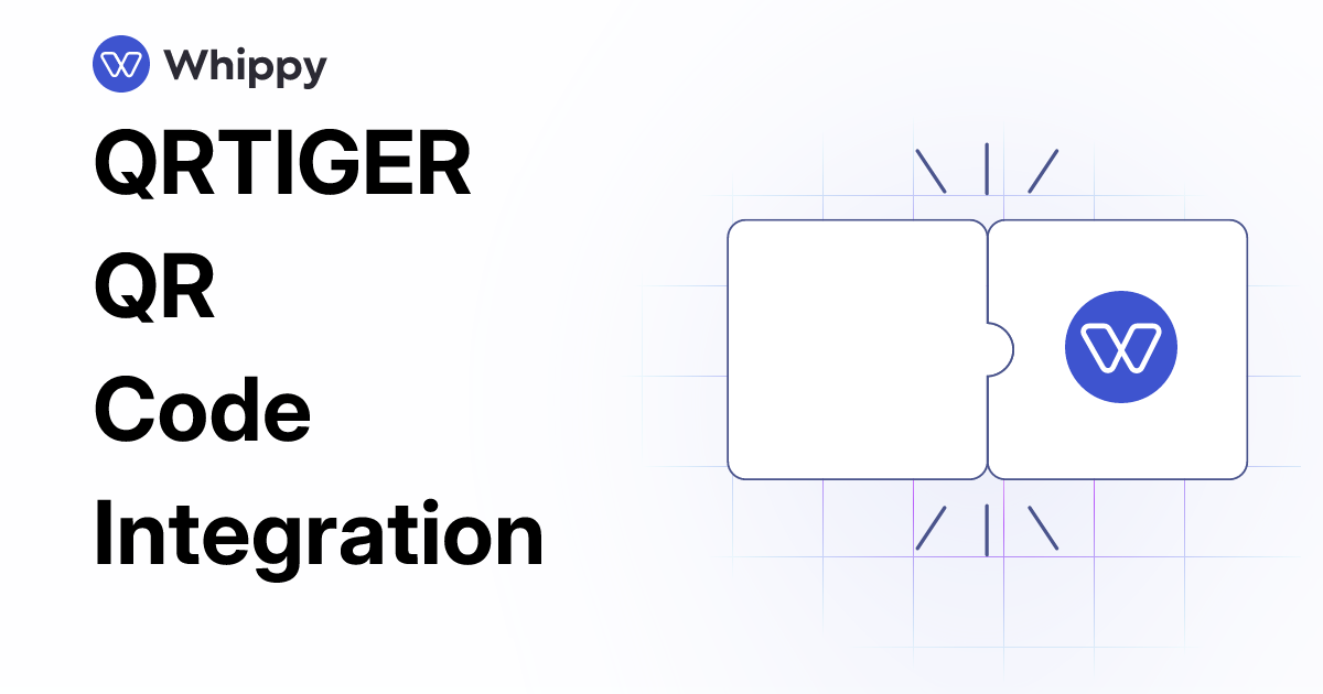 Whippy QRTIGER QR Code integration